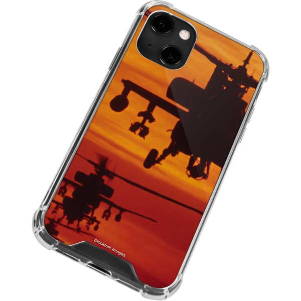 Four AH-64 Apache Helicopters Clear Case for iPhone 13 | Clear Phone ...