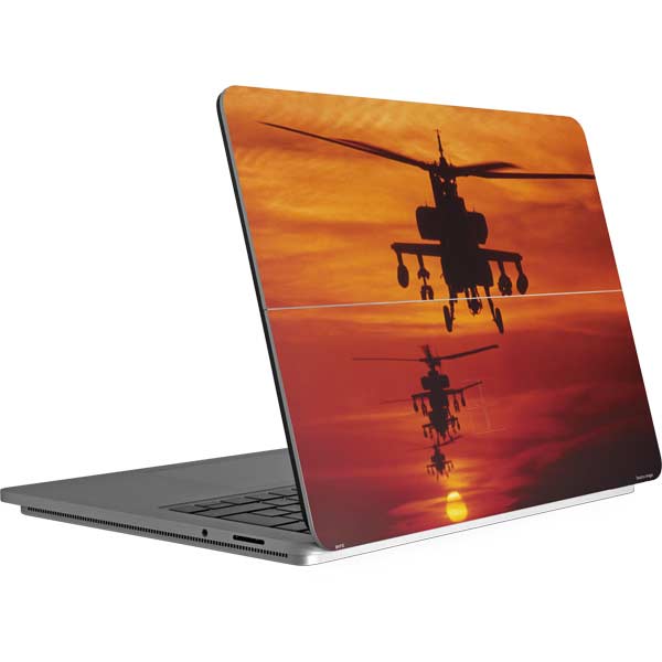 Four AH-64 Apache Helicopters Surface Laptop Studio Skin | Skinit
