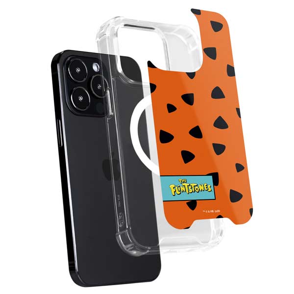 Fred Flintstone Outfit Pattern MagSafe Case for iPhone 14 Pro | Skinit