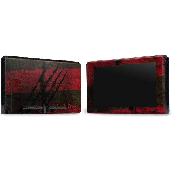 Freddy Krueger Scratch Nintendo Switch Skin – Skinit
