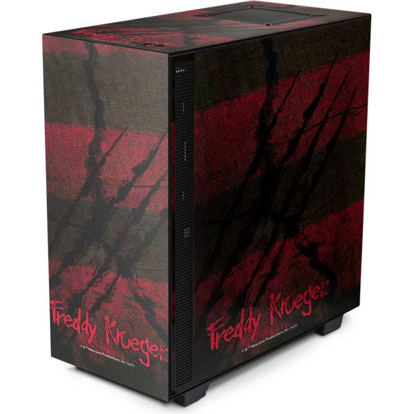 Freddy Krueger Scratch NZXT H510 Compact ATX Mid-Tower Case Skin – Skinit