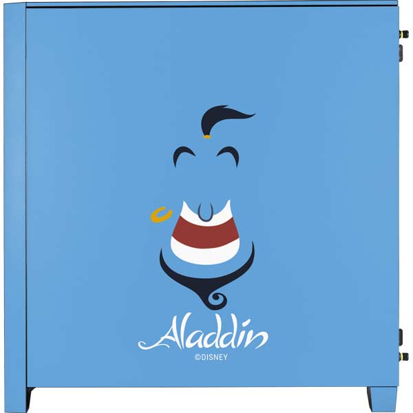 Genie Outline Corsair 4000D Tempered Glass Mid-Tower ATX Case Skin – Skinit
