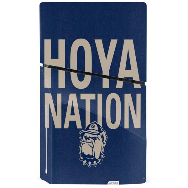 Georgetown University Hoyas Bulldog Skin for PS5 Slim Disk Console - Skinit