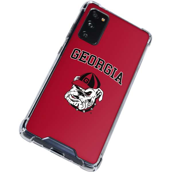 Georgia Bulldogs Clear Case for Galaxy S20 FE - Skinit
