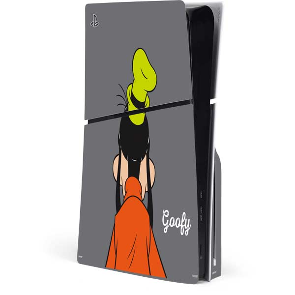 Disney Friends Goofy Backwards Skin for PS5 Slim Disk Console - Skinit