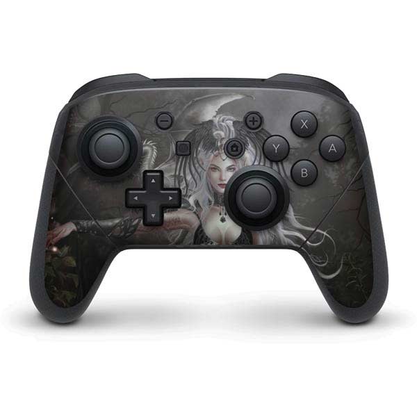Gothic Princess with Silver Dragon by Nene Thomas Nintendo Switch Skin ...