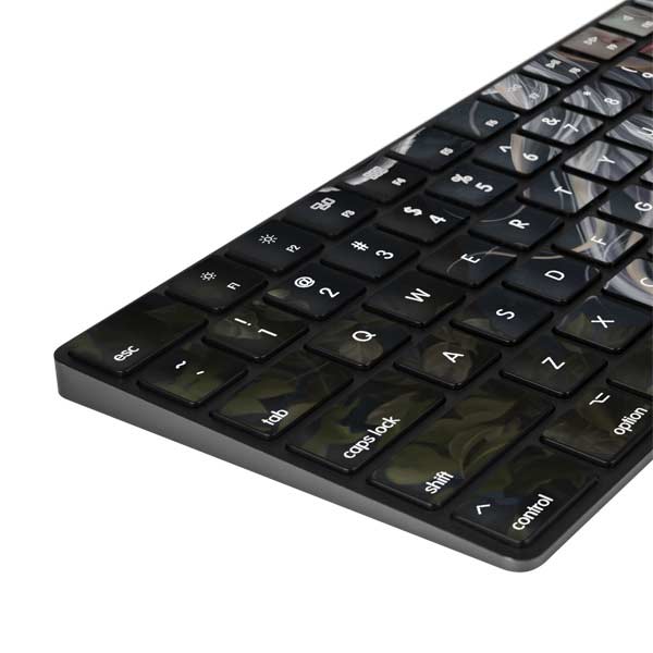 Gothic Queen with Silver Dragon by Nene Thomas Magic Keyboard with Num ...