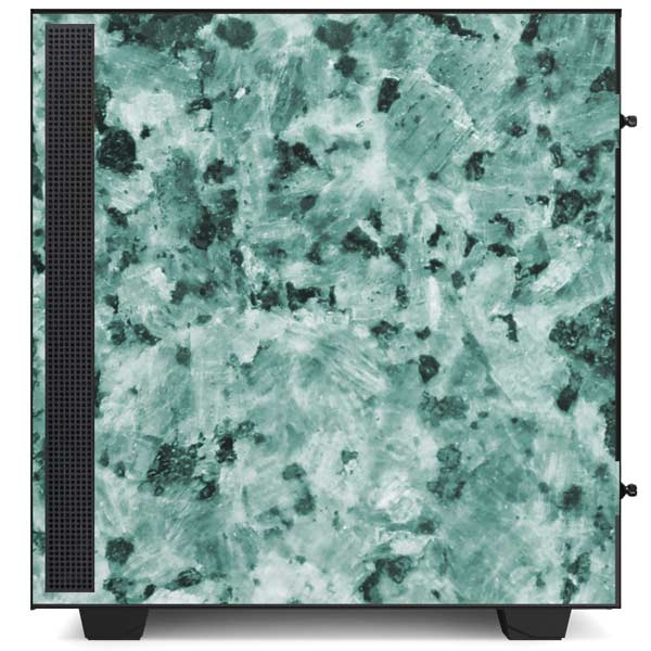 Graphite Turquoise NZXT H510 Compact ATX Mid-Tower Case Skin – Skinit