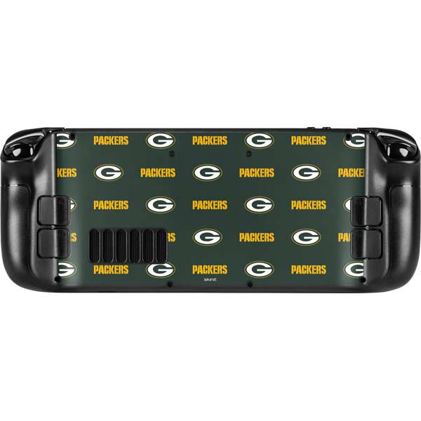 Green Bay Packers Blitz Series Steam Deck Handheld Gaming Computer Skin ...