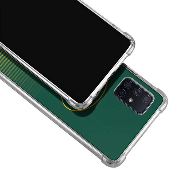 Green Bay Packers Breakaway Clear Cases for Samsung Galaxy A71 5G - Skinit