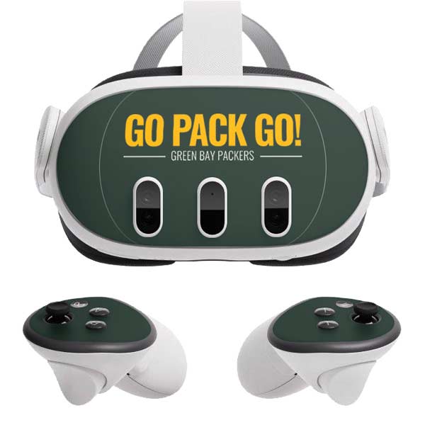 Green Bay Packers Team Motto Meta Quest 3 Skin | Decals | Wraps | Skinit
