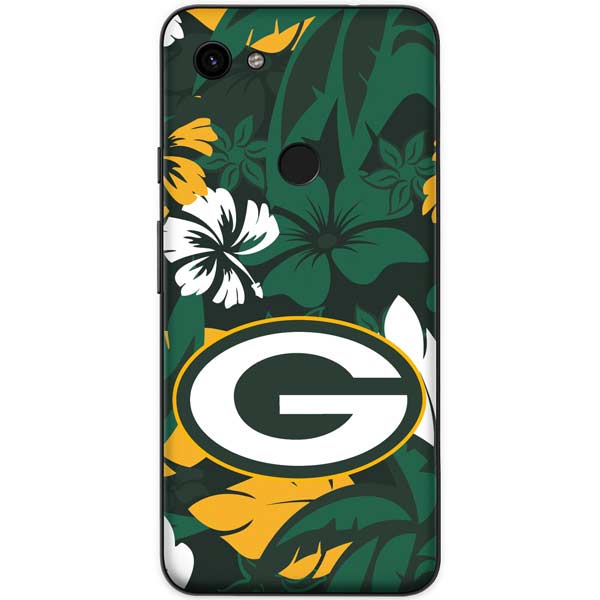 Green Bay Packers Tropical Print Google Pixel Skin | NFL – Skinit