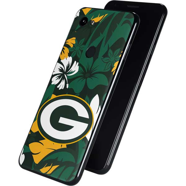Green Bay Packers Tropical Print Google Pixel Skin | NFL – Skinit