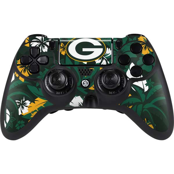 Green Bay Packers Tropical Print PS4/PC SCUF Impact Controller Skin ...