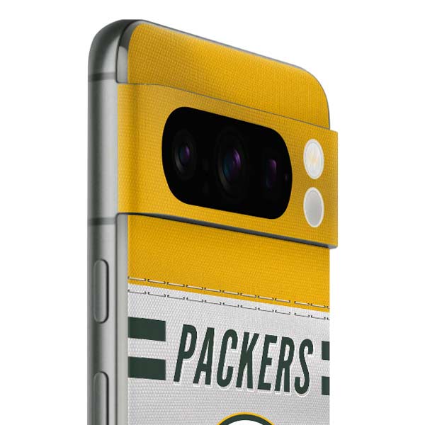 Green Bay Packers White Striped Google Pixel 8 Pro Skin | Decals ...