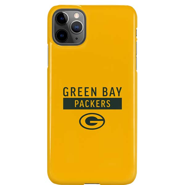 Green Bay Packers Yellow Performance Series Apple iPhone Lite Case ...