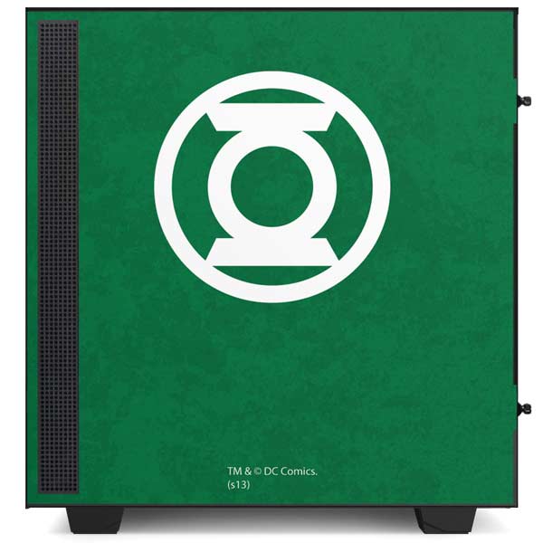 Green Lantern Logo Green NZXT H510 Compact ATX Mid-Tower Case Skin – Skinit