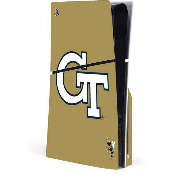 Georgia Institute of Technology GT with Mascot Skin for PS5 Slim Disk ...