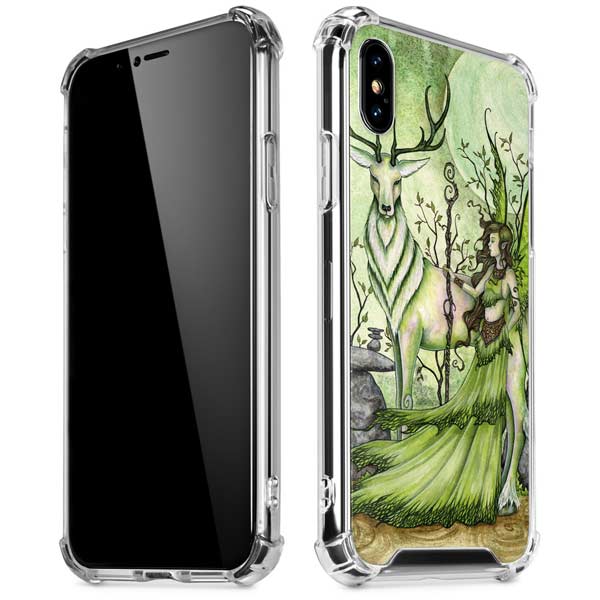 Guardian Fairy and Stag by Amy Brown iPhone XS Max Clear Case | Clear ...