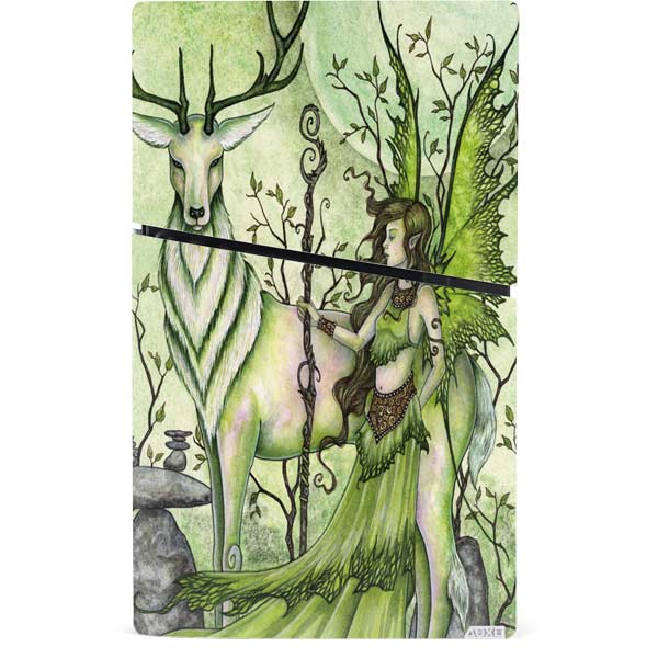 Guardian Fairy and Stag by Amy Brown PS5 Slim Digital Edition Console ...