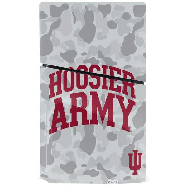 Indiana University Hoosier Army Skin for PS5 Slim Disk Console - Skinit