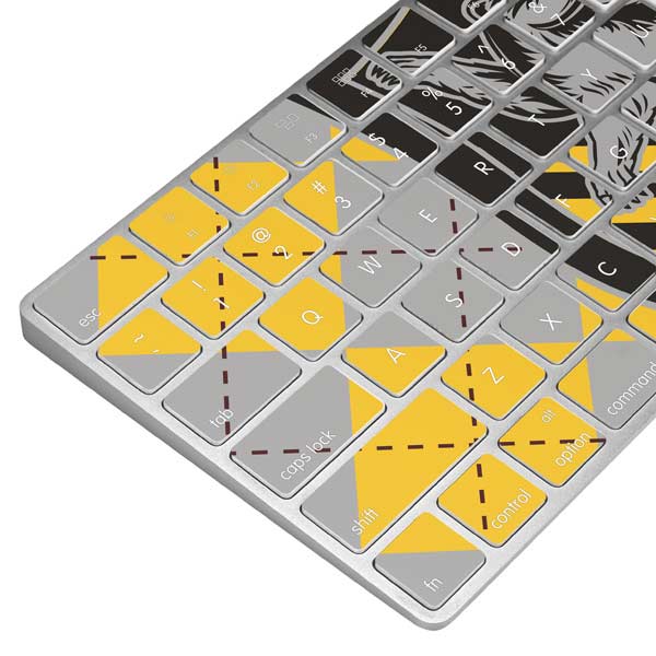 Wizarding World Harry Potter Hufflepuff Crest Magic Keyboard Skin – Skinit