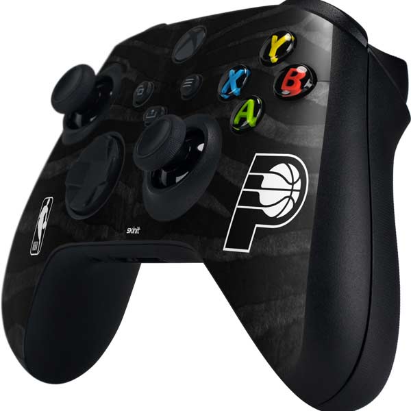 Indiana Pacers Black Animal Print Microsoft Xbox Skin | NBA – Skinit