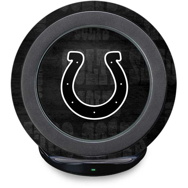 Indianapolis Colts Black & White Samsung Charger Skin | NFL – Skinit