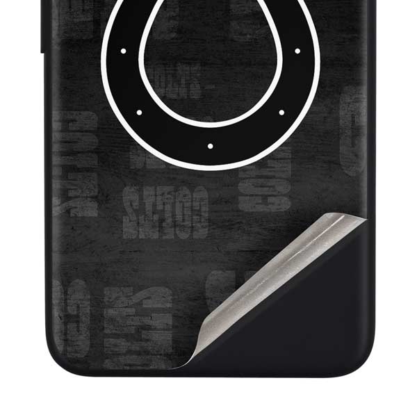Google Pixel 4a Indianapolis Colts Black & White Skins | Wraps – Skinit