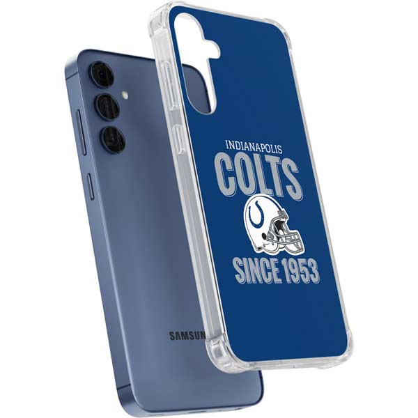 NFL Indianapolis Colts Helmet Galaxy S24 Clear Case | Transparent Phone ...