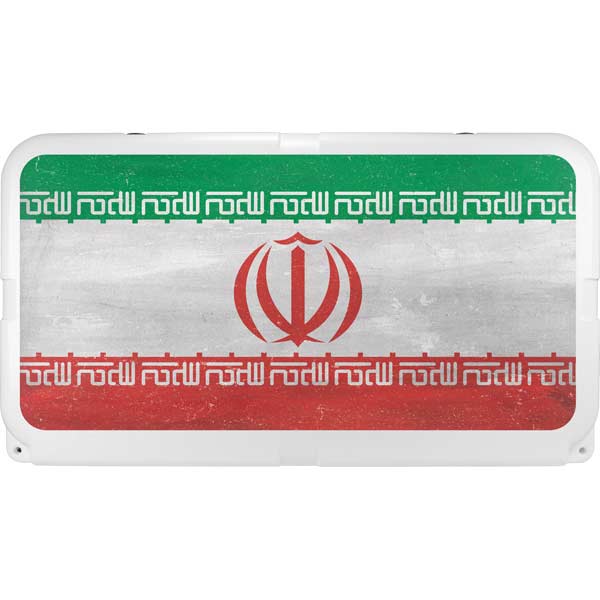 Iran Flag Distressed YETI Tundra 75 Hard Cooler Skin | Skinit