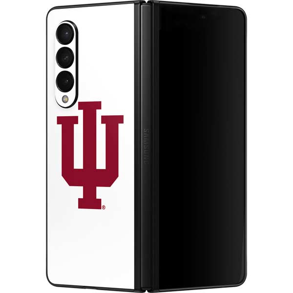 IU Logo White Skin for Galaxy Z Fold3 5G | Decals - Skinit