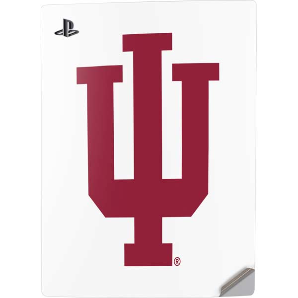 IU Logo White Skin for PS5 Digital Edition Console - Skinit