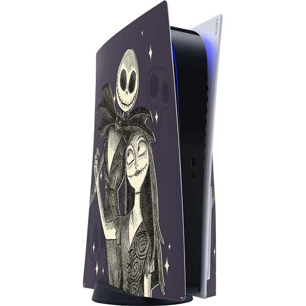 Jack and Sally Skin for PS5 Console - Skinit