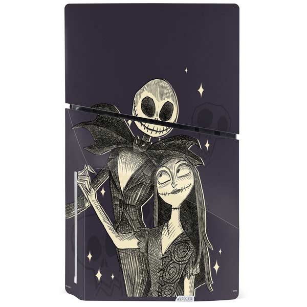 Disney The Nightmare Before Christmas Jack and Sally Art Skin for PS5 ...