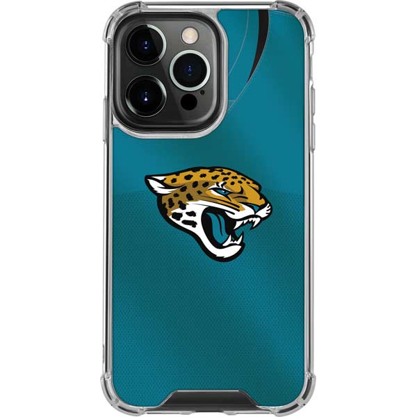 Jacksonville Jaguars Team Jersey iPhone 15 Pro Clear Case | Clear Phone ...
