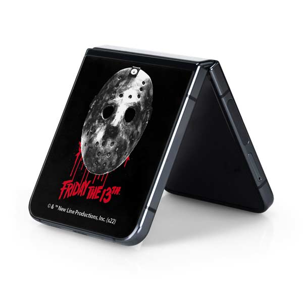 Jason Voorhees Dripping Mask Skin for Galaxy Z Flip5 5G | Skinit