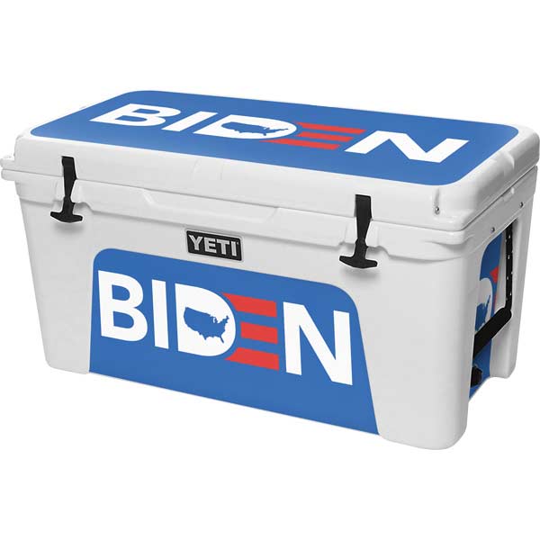 Joe Biden Political YETI Tundra 75 Hard Cooler Skin | Skinit