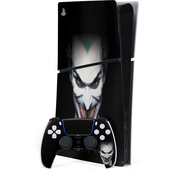 Joker by Alex Ross PS5 Slim Digital Edition Console & Controller Skins ...