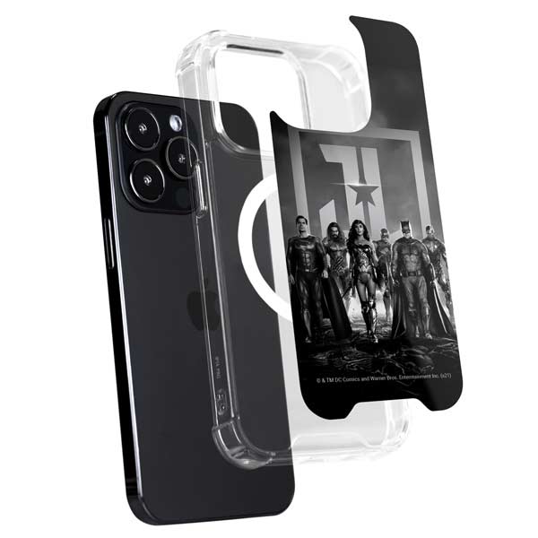 Justice League Black and White iPhone 13 Pro MagSafe Case | Skinit