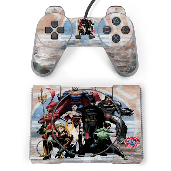 Justice League Heros Sony PlayStation Skin | DC Comics – Skinit