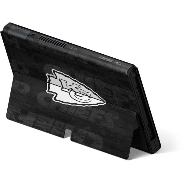 Kansas City Chiefs Black & White Nintendo Switch OLED (2021) Bundle ...