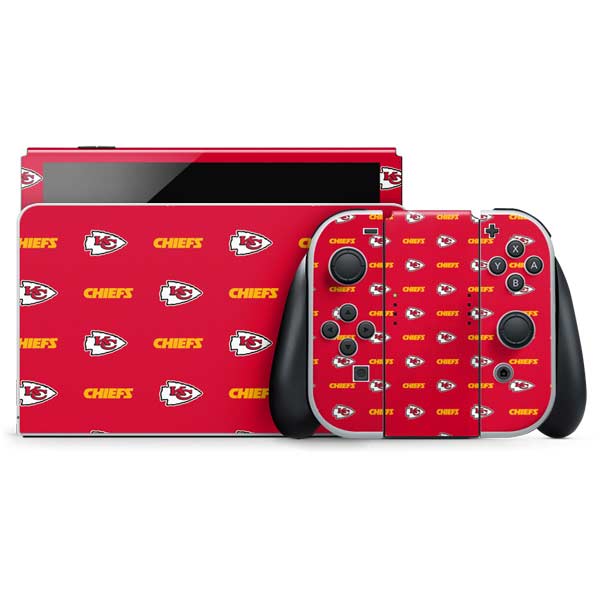 Kansas City Chiefs Blitz Series Nintendo Switch OLED (2021) Bundle Skin ...