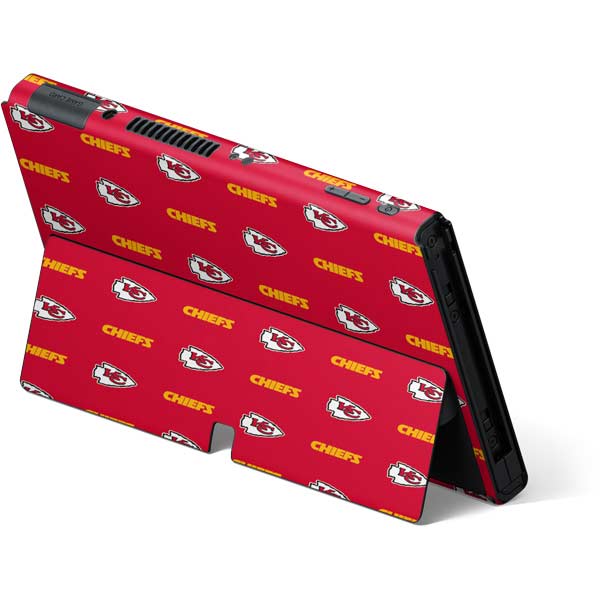 Kansas City Chiefs Blitz Series Nintendo Switch OLED (2021) Bundle Skin ...