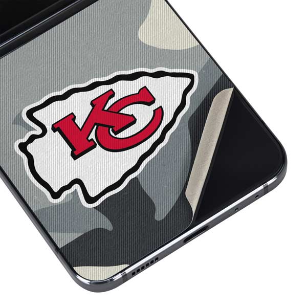 Kansas City Chiefs Camo Skin for Galaxy Z Flip5 5G | Skinit