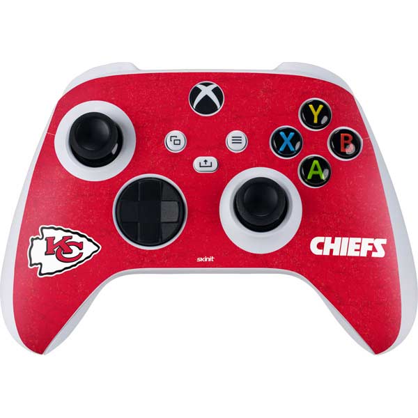 Kansas City Chiefs Distressed Microsoft Xbox Skin | NFL – Skinit