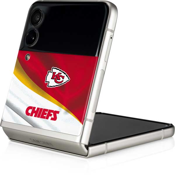 Galaxy Z Flip4 5G Kansas City Chiefs Skin | Skinit