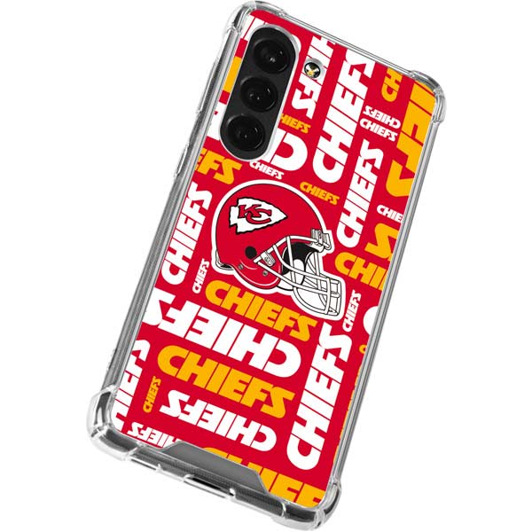 Galaxy S23 Kansas City Chiefs Red Blast Clear Case | Transparent Phone ...