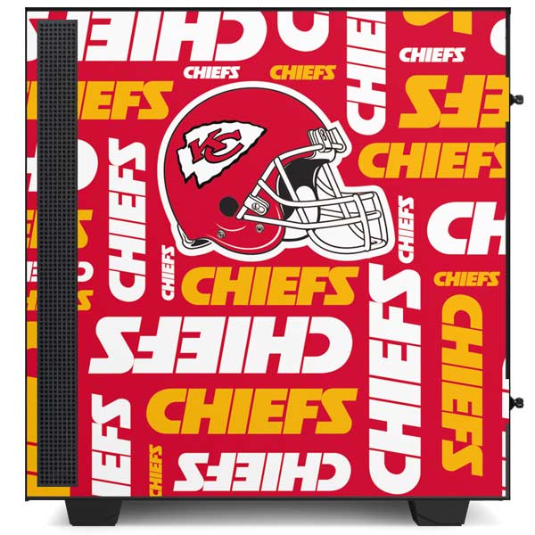 Kansas City Chiefs Red Blast NZXT H510 Compact ATX Mid-Tower Case Skin ...