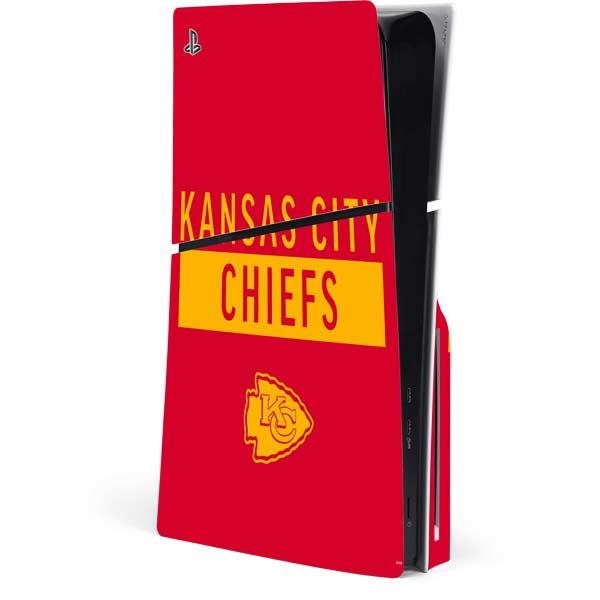 NFL Kansas City Chiefs Red Performance Series Skin for PS5 Slim Disk ...
